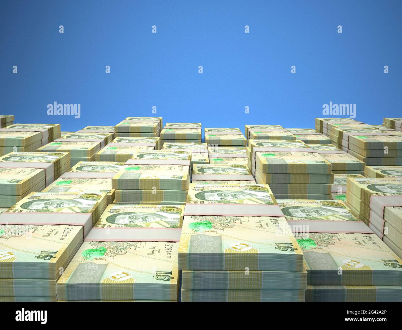 Money of Bahamas. Bahamas dollar bills. BSD banknotes. 1 dollars ...