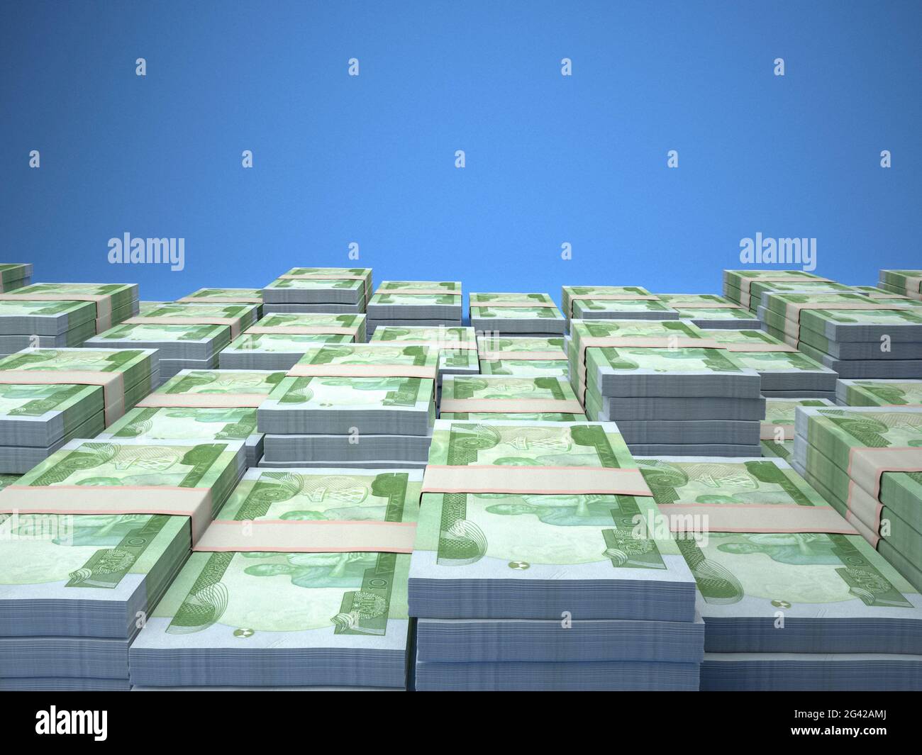 Money of Ethiopia. Ethiopian birr bills. ETB banknotes. 10 birr notes ...