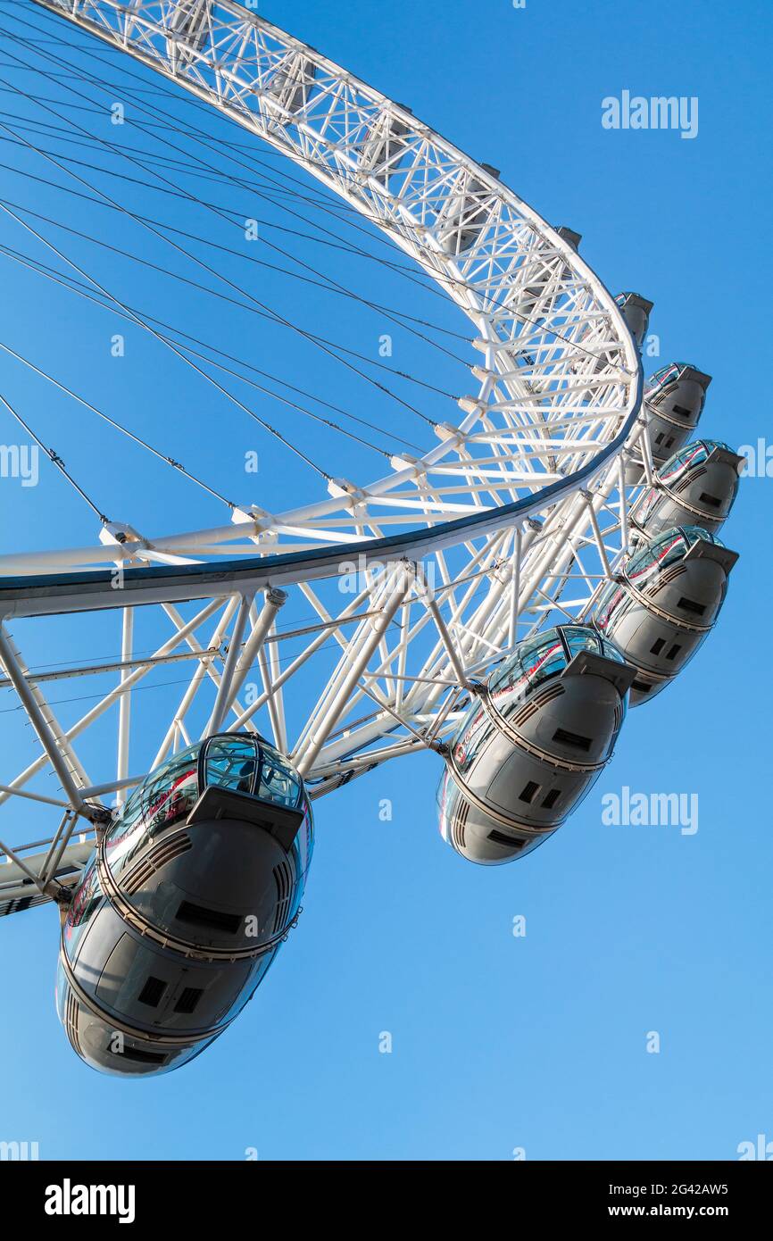 View of the London Eye Stock Photo - Alamy