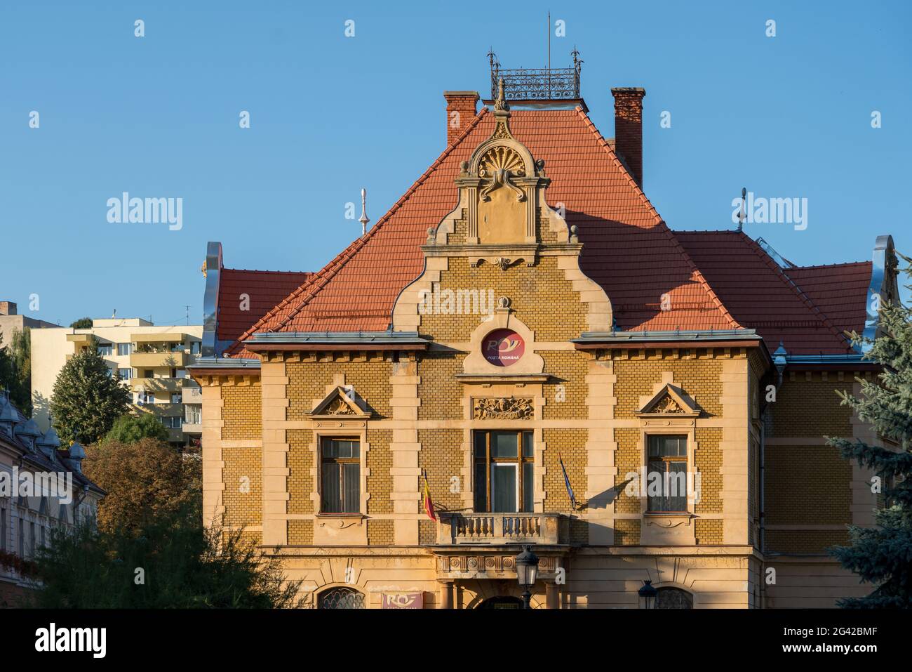 BRASOV, TRANSYLVANIA/ROMANIA - SEPTEMBER 20 : View of the traditional ...
