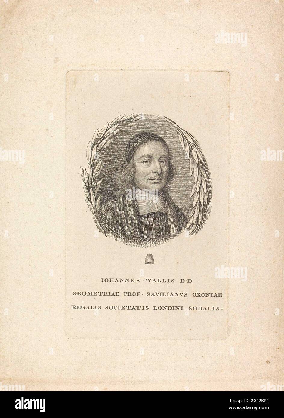 Portrait of Mathematical John Wales Stock Photo - Alamy