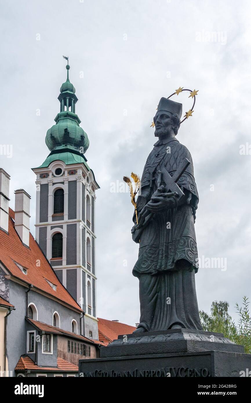 Saint john of nepomuk statue hi-res stock photography and images - Alamy