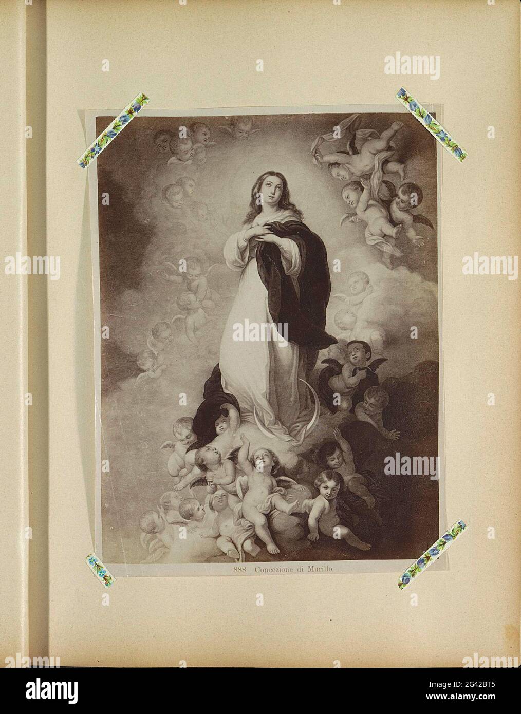 Photo production of a painting by Bartolomé Esteban Murillo ...