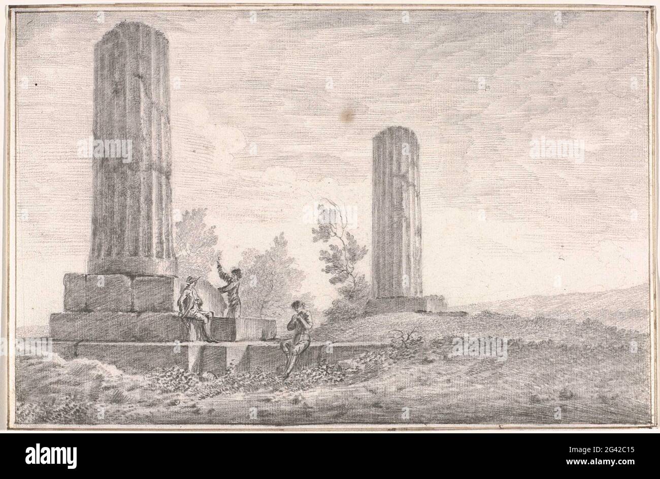 Fragments of Two Columns of the Zeus Olympus Temple; Travel and Italy ...