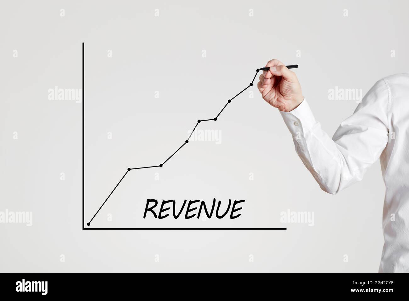Revenue increase chart hi-res stock photography and images - Alamy