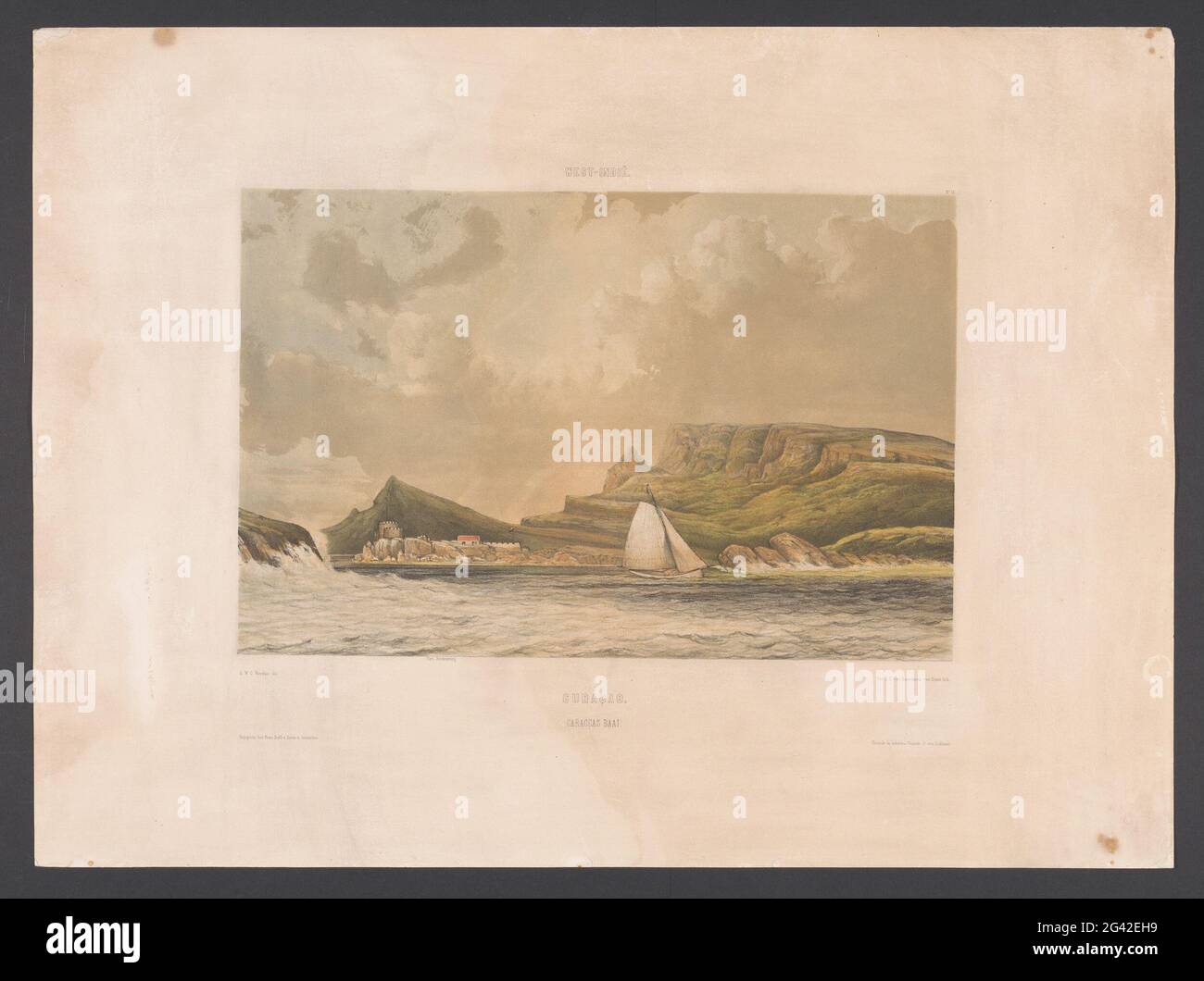 Caracas bay; Curacao. Caraccas bay; West Indies; Enjoyed Neerland's ...