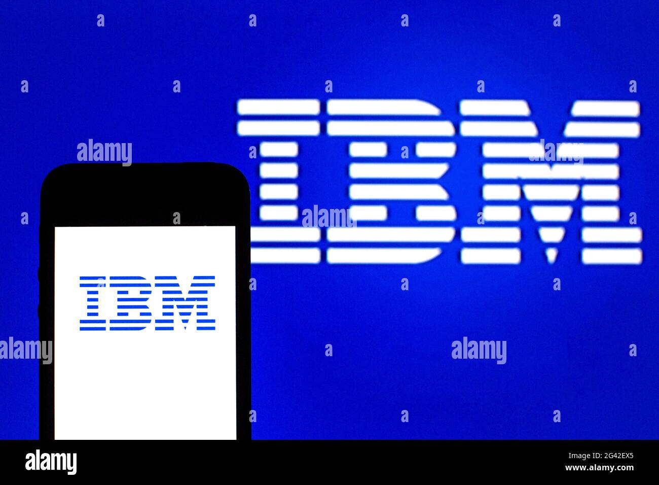 Spain. 18th June, 2021. In this photo illustration an International ...