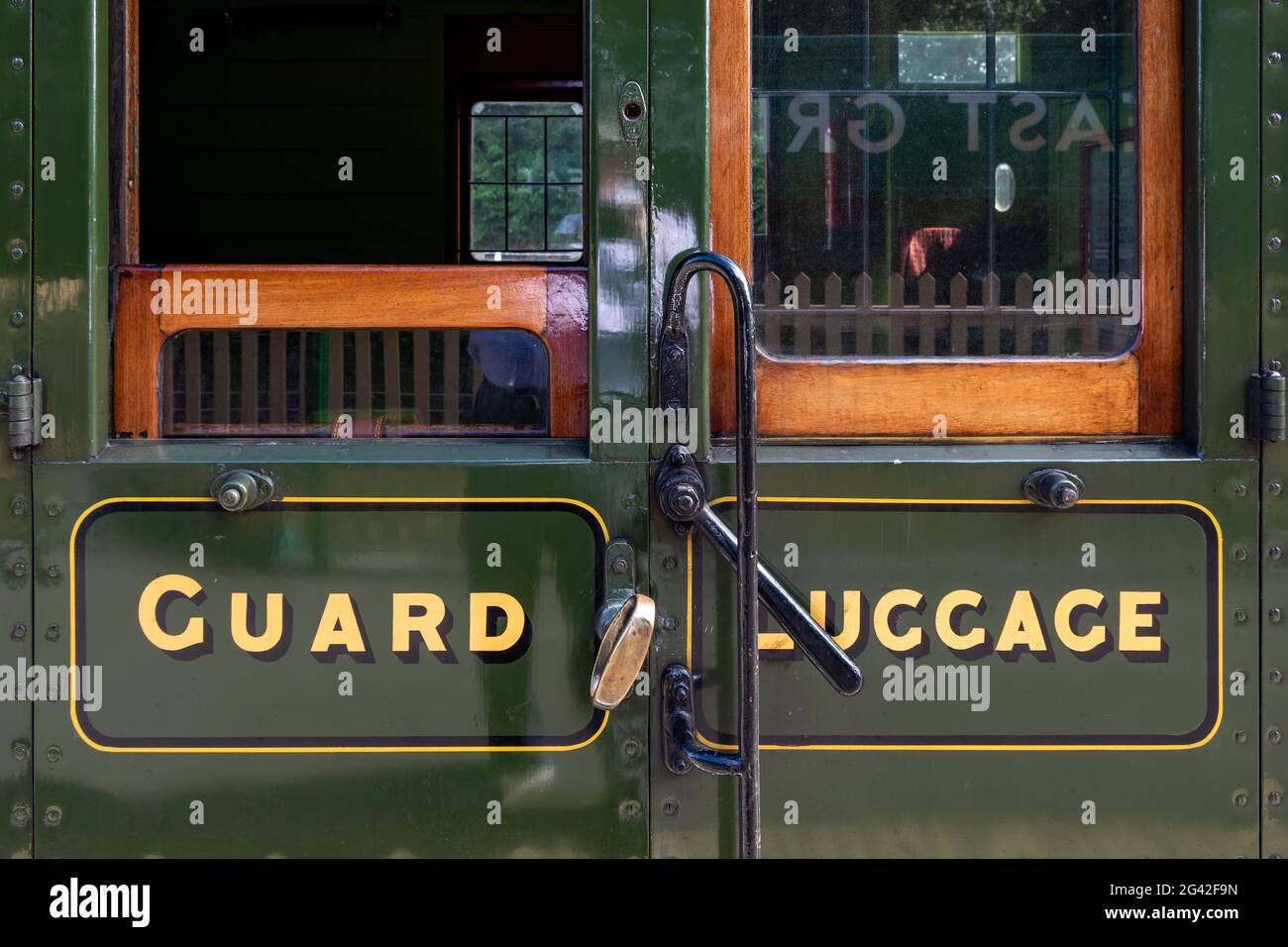 Train guards van hi-res stock photography and images - Alamy