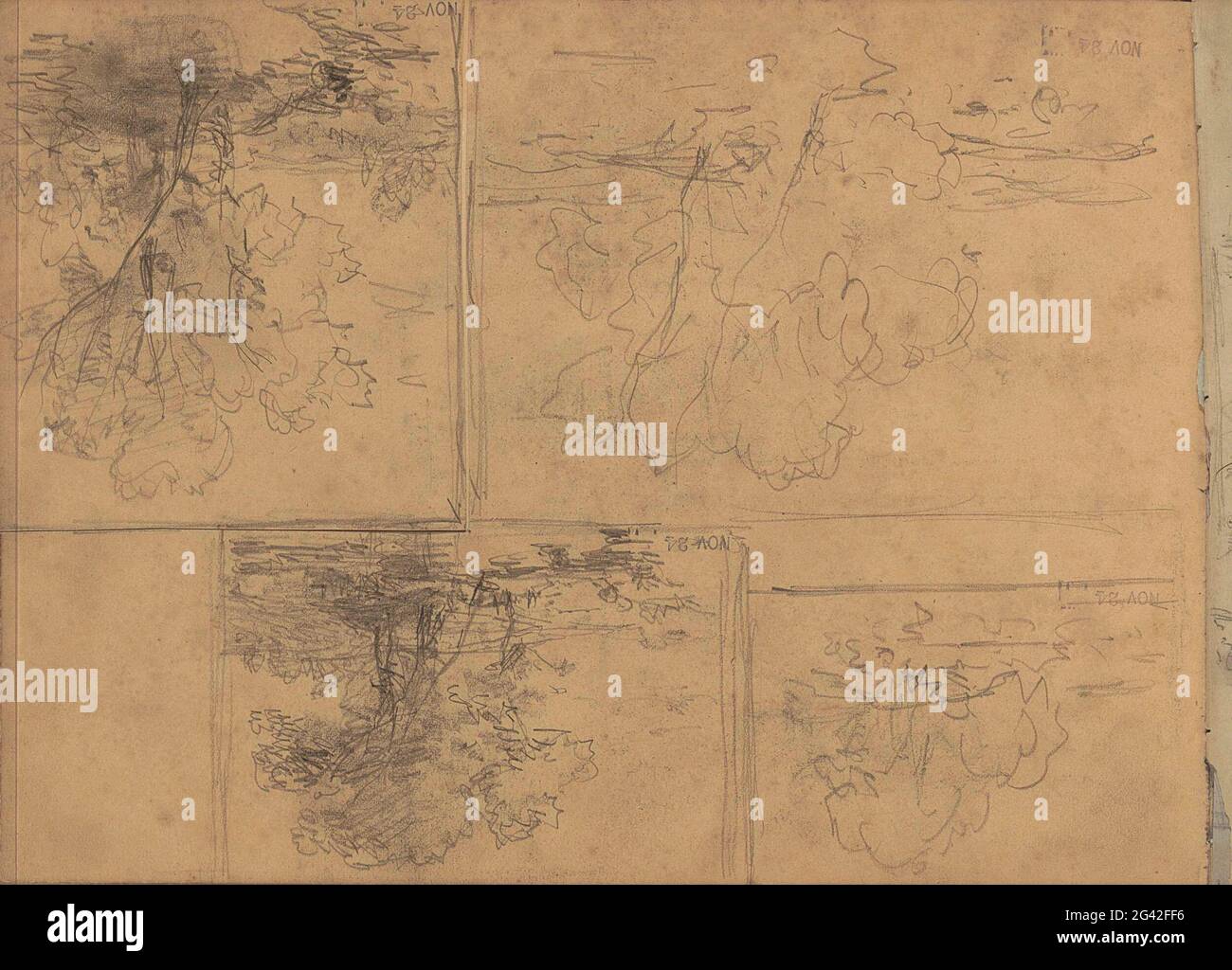 Drawings in frames hi-res stock photography and images - Alamy