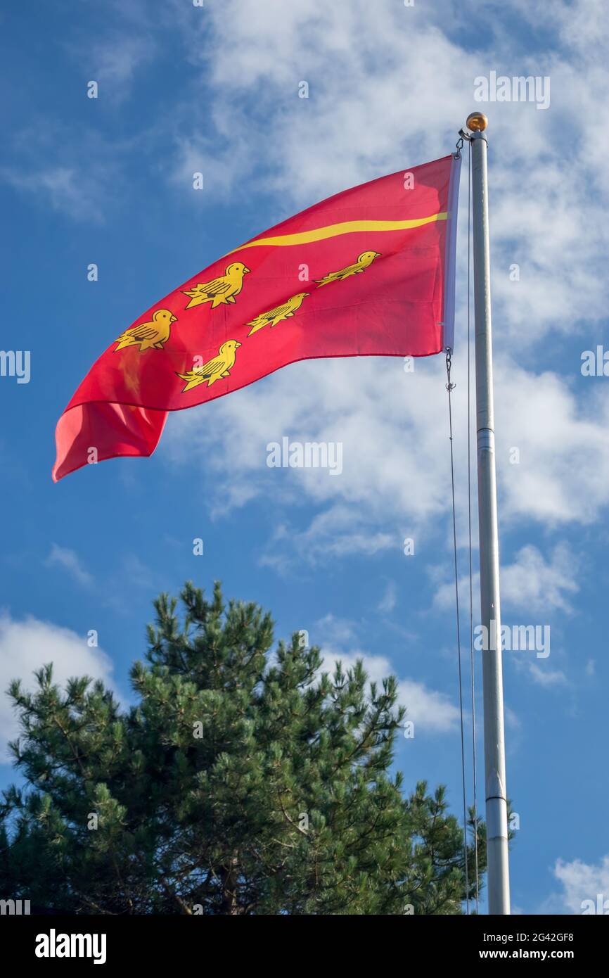Green railway flag hi-res stock photography and images - Alamy