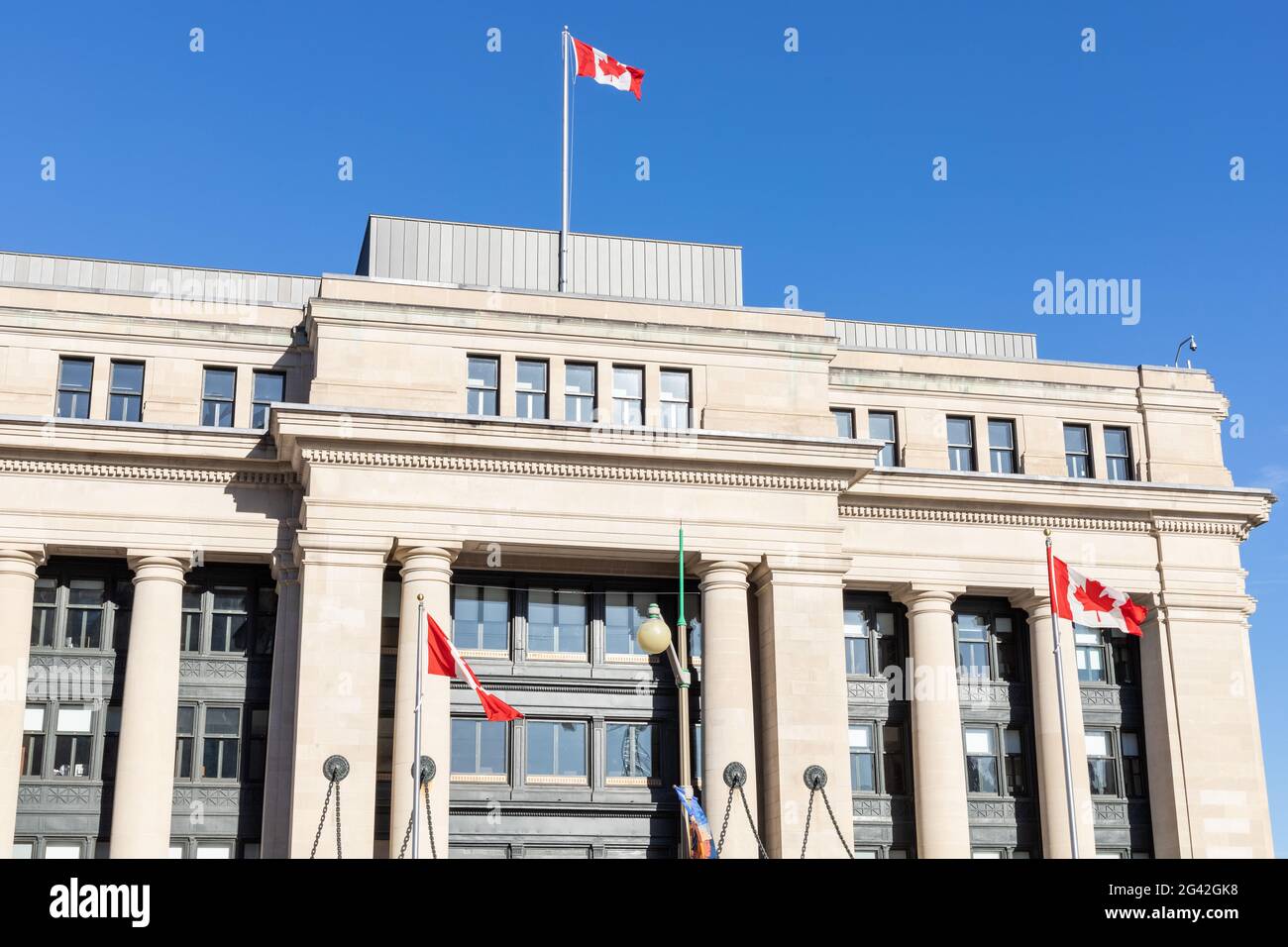 Ottawa, Canada May 23, 2021: The Senate of Canada government building ...