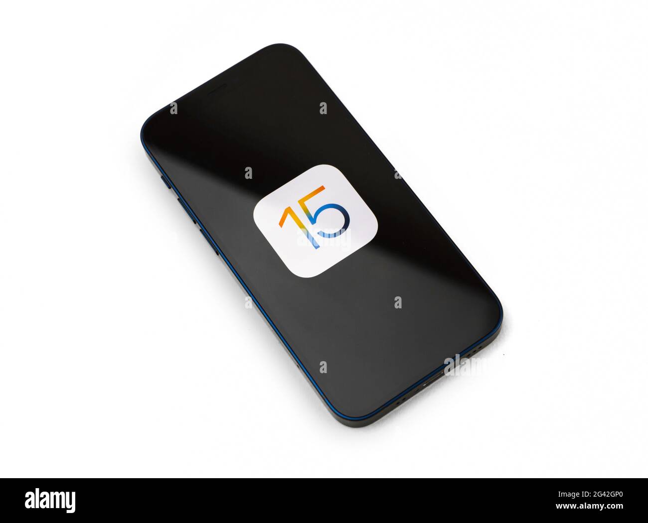 Ios 15 logo hi-res stock photography and images - Alamy