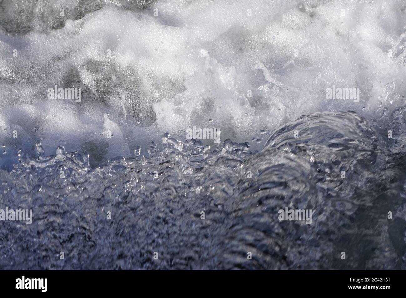 Waterfall with foam hi-res stock photography and images - Alamy