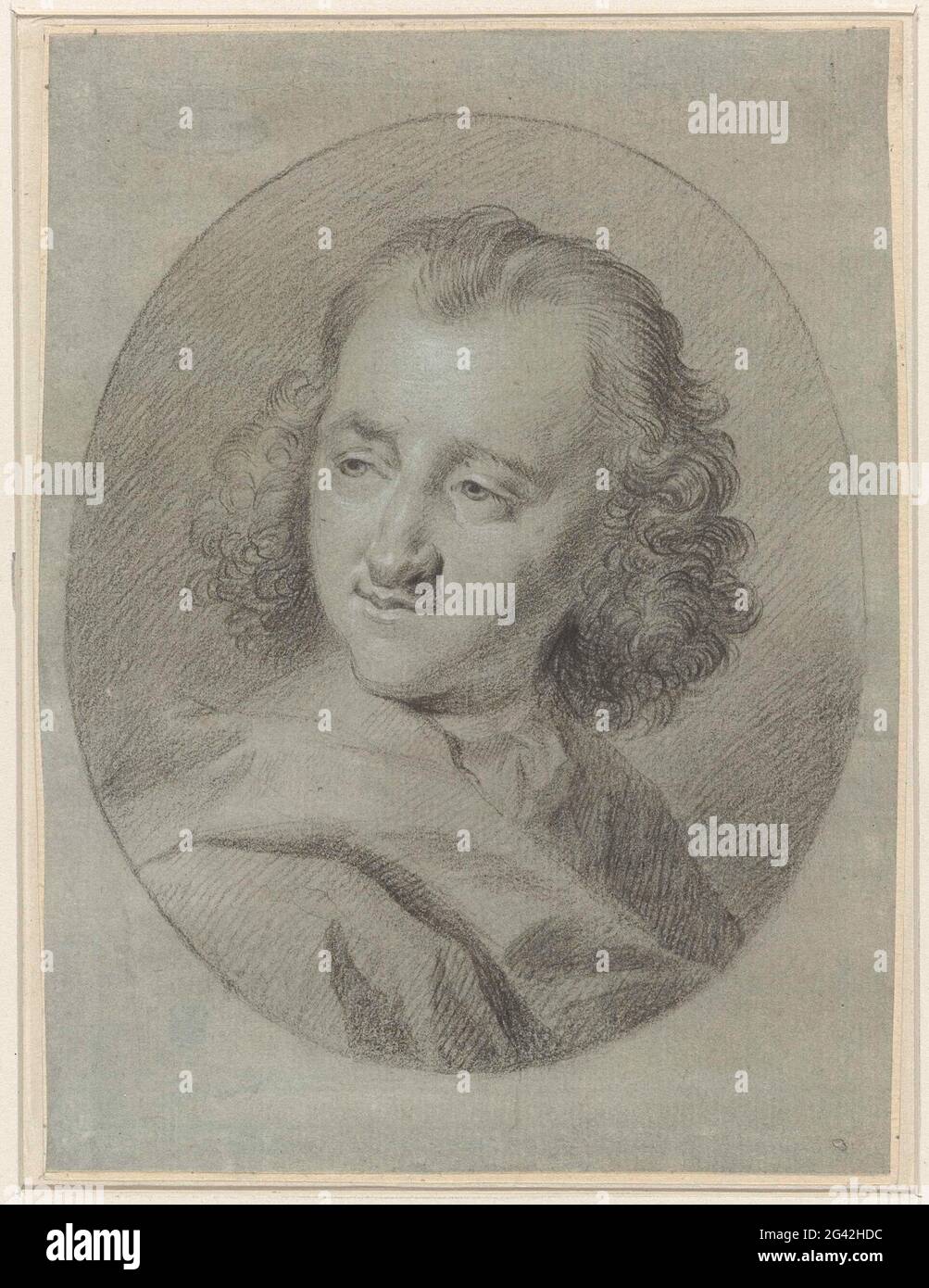 Self-Portrait of Louis de Moni Stock Photo - Alamy
