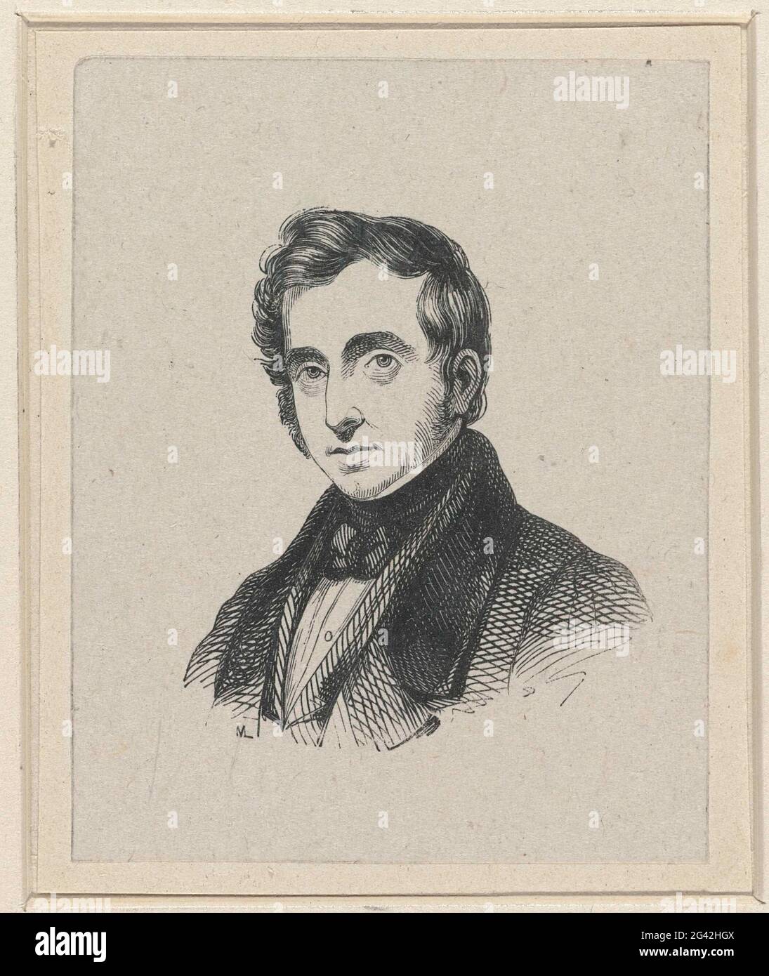 Portret van Louis Henry of Fontenay Stock Photo - Alamy