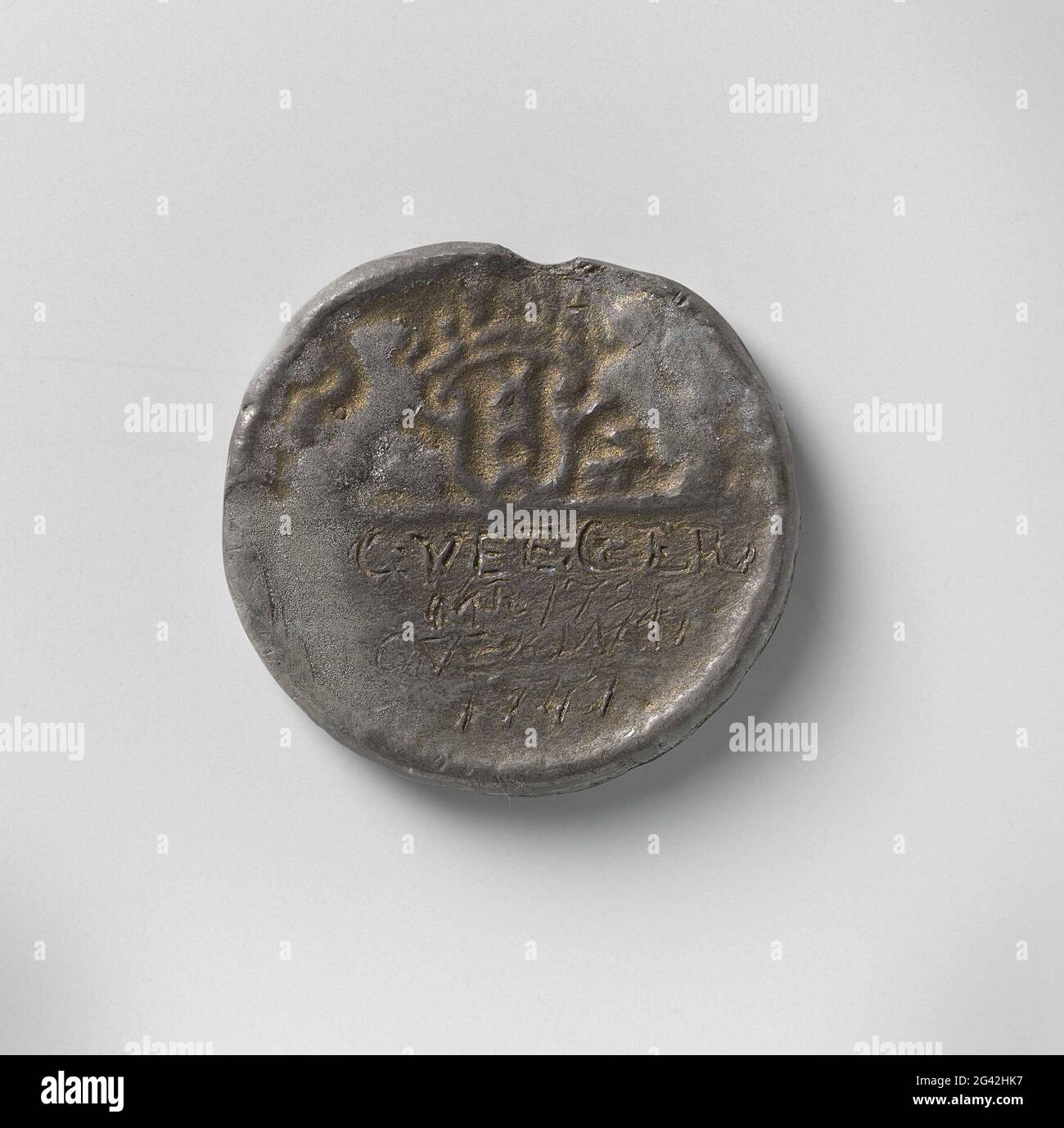 Koek-, Rusk and Pastibus Guild of Amsterdam, Overman C. Veeger ...