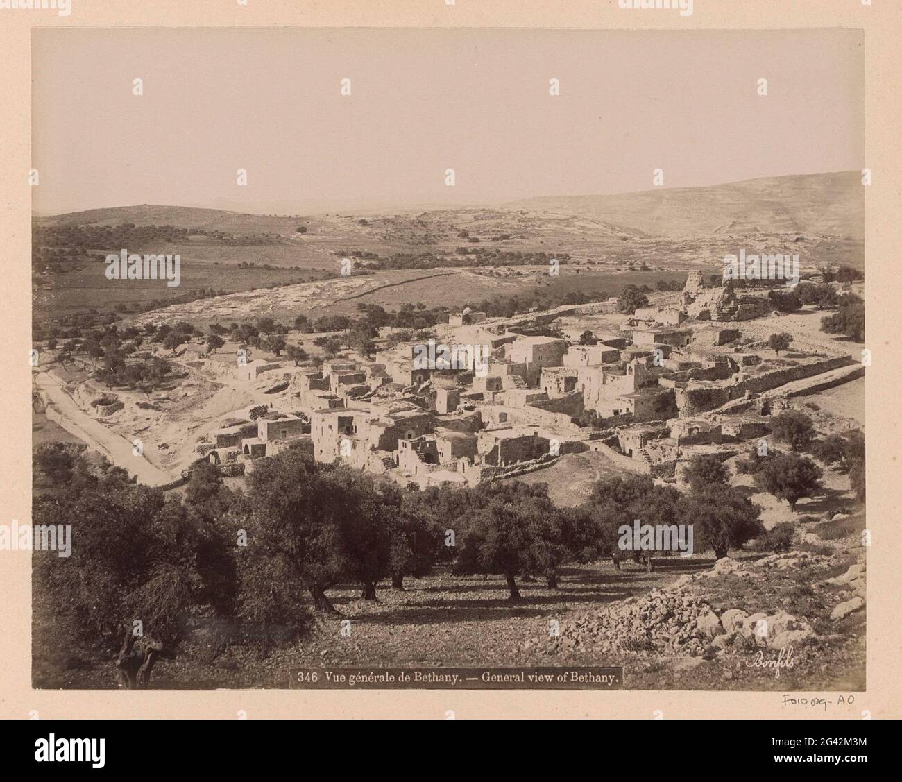 Face on Bethany; Vue Générale de Bethany.- General View of Bethany ...