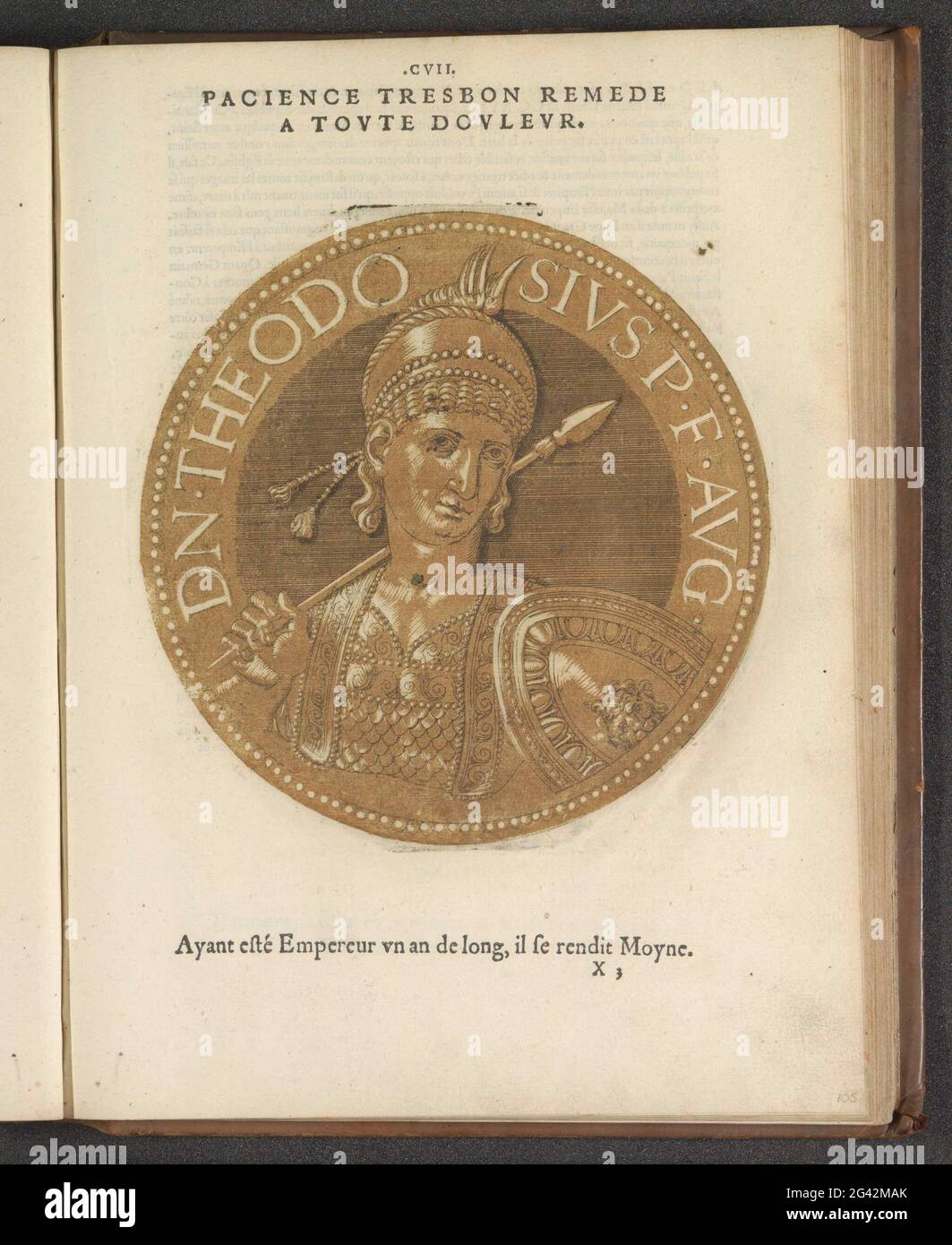 Portrait of emperor Theodosius III; Les Images Presque de Tous les ...