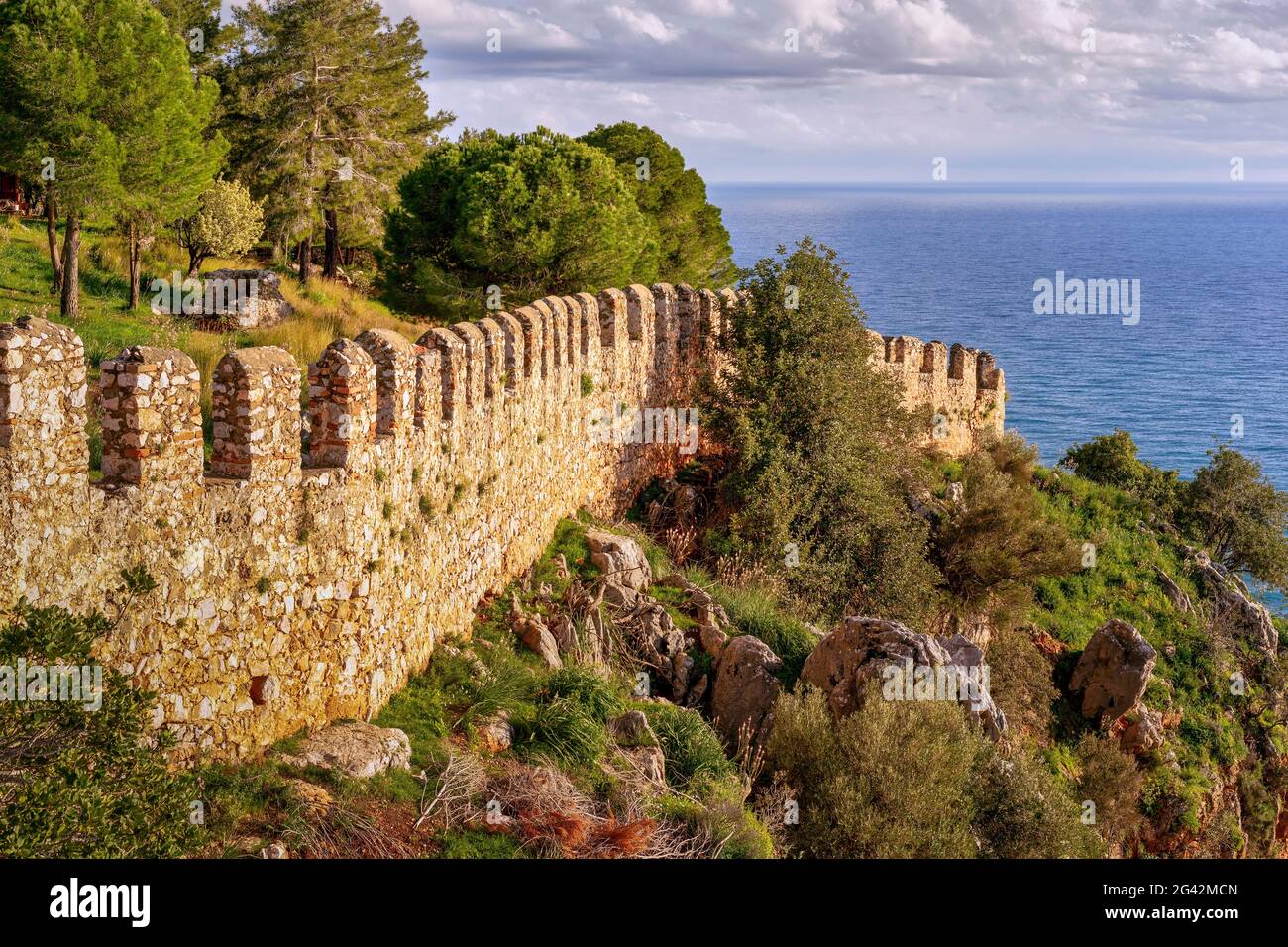 Turkish castles fortress hi-res stock photography and images - Alamy