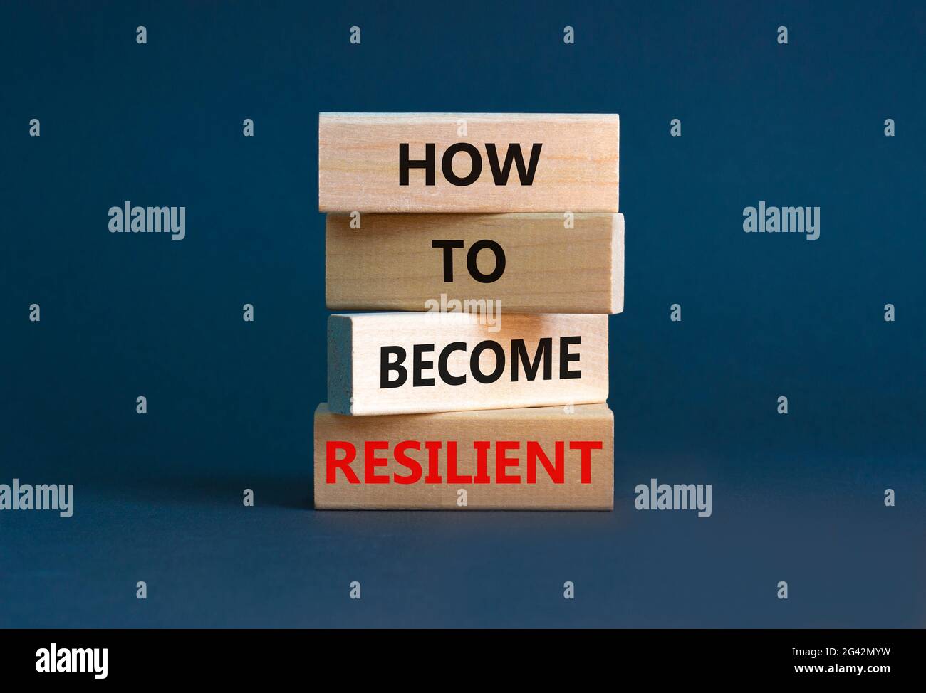 How to become resilient symbol. Concept words 'How to become resilient ...