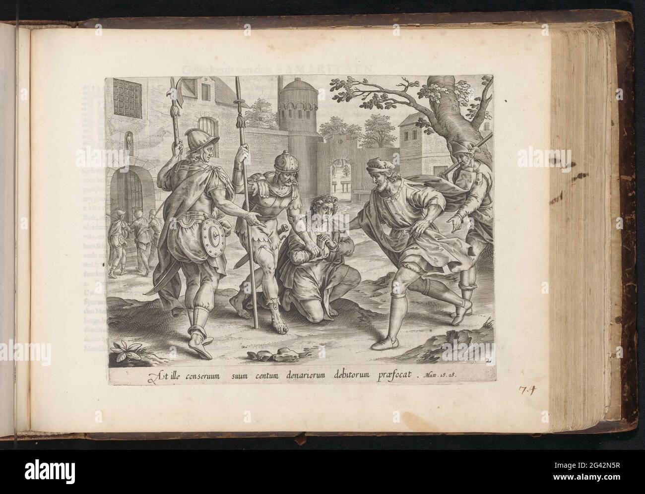 The marriarity slave lets his debtor to be imprisoned; Galiganis of the ...