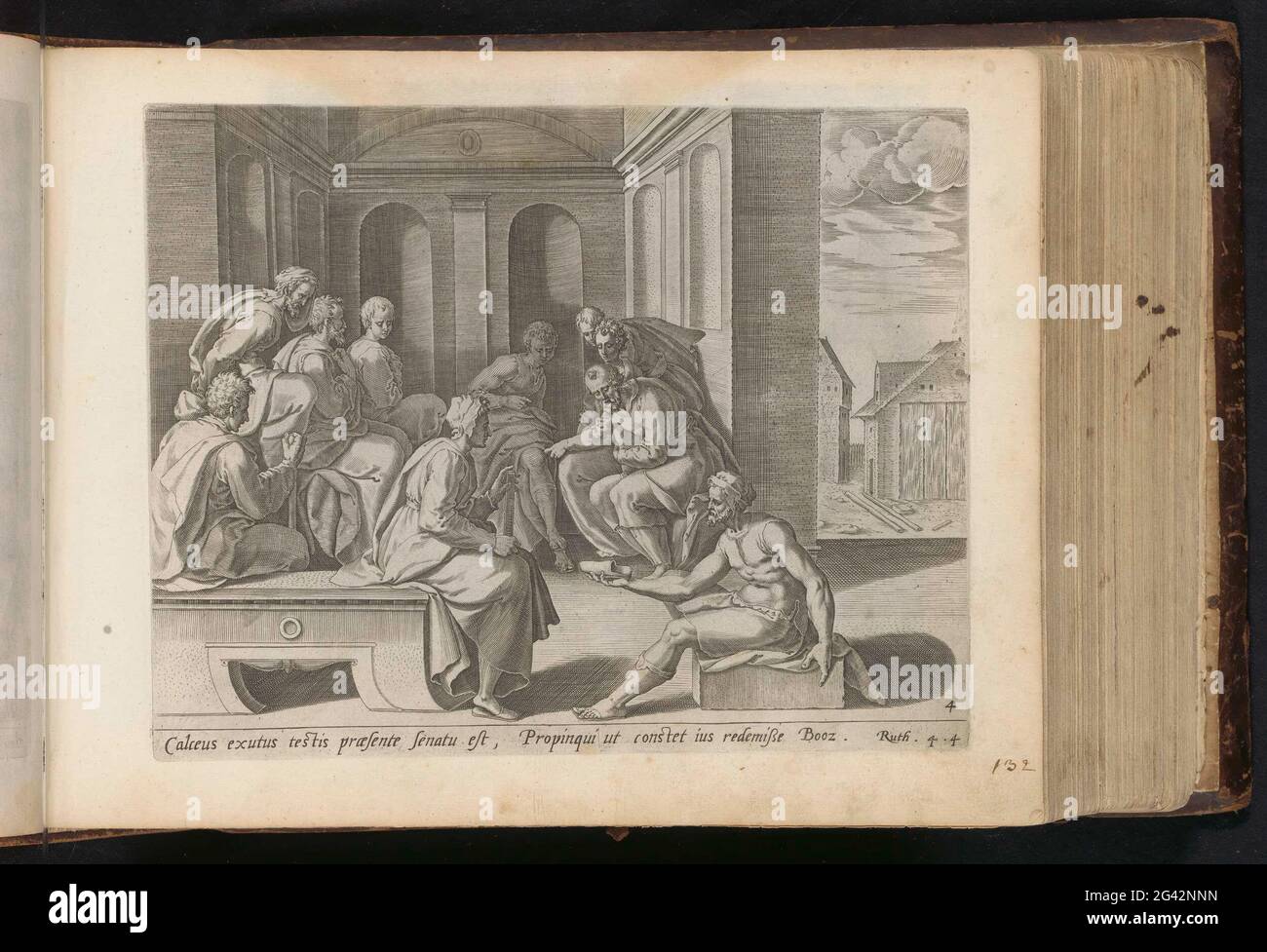 Boaz buys the land of Ruth and Naomi; The history of Ruth; History of ...