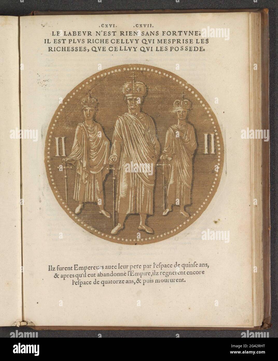 Portraits of Emperor Louis II of Italy and his brothers; Les Images ...