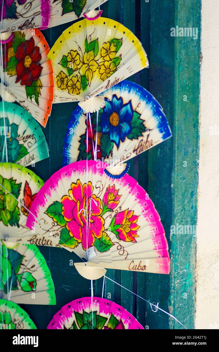 Colourful fans hi-res stock photography and images - Alamy