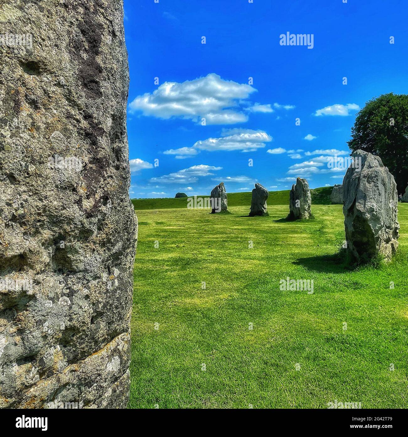 The Stone Circle Stock Photo - Alamy