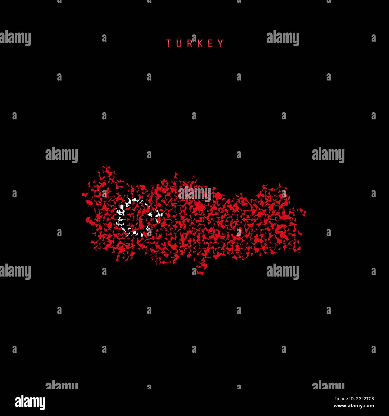 Turkish map in black hi-res stock photography and images - Alamy