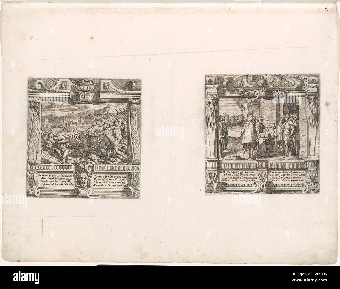 Romulus and remus fight hi-res stock photography and images - Alamy