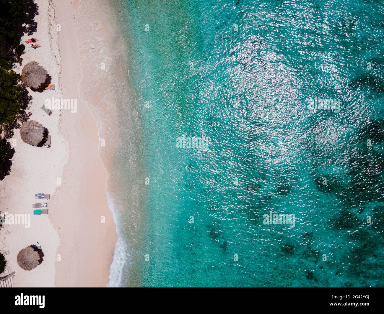 Curacao island aerial view hi-res stock photography and images - Alamy
