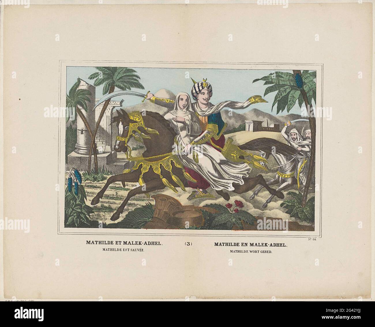 Mathilde Est Sauvée / Mathilde Wort saved; Mathilde et Malek-Adhel ...