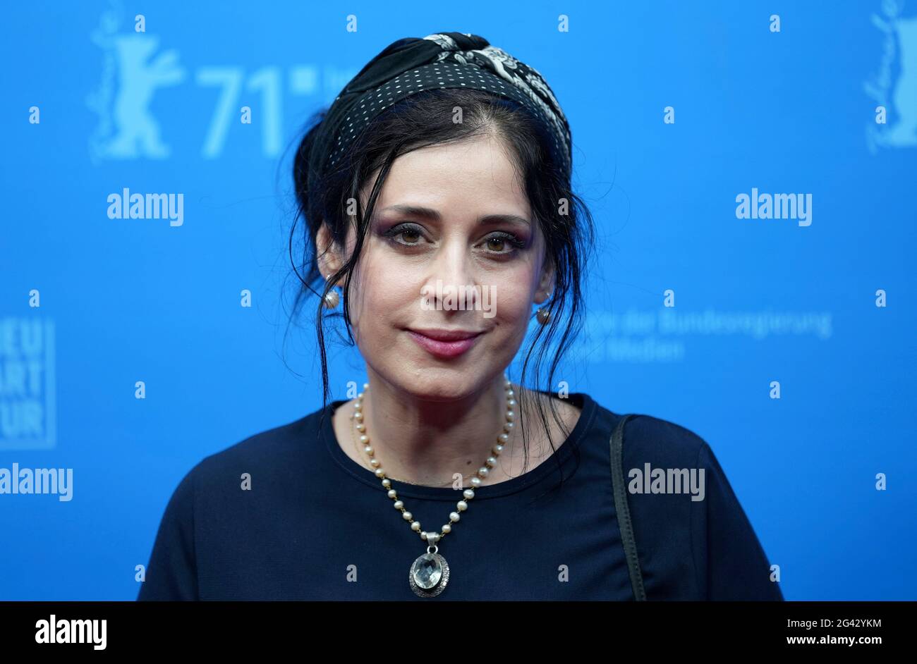 Berlin, Germany. 18th June, 2021. Actress Maryam Moghadam arrives at the premiere of the film ...