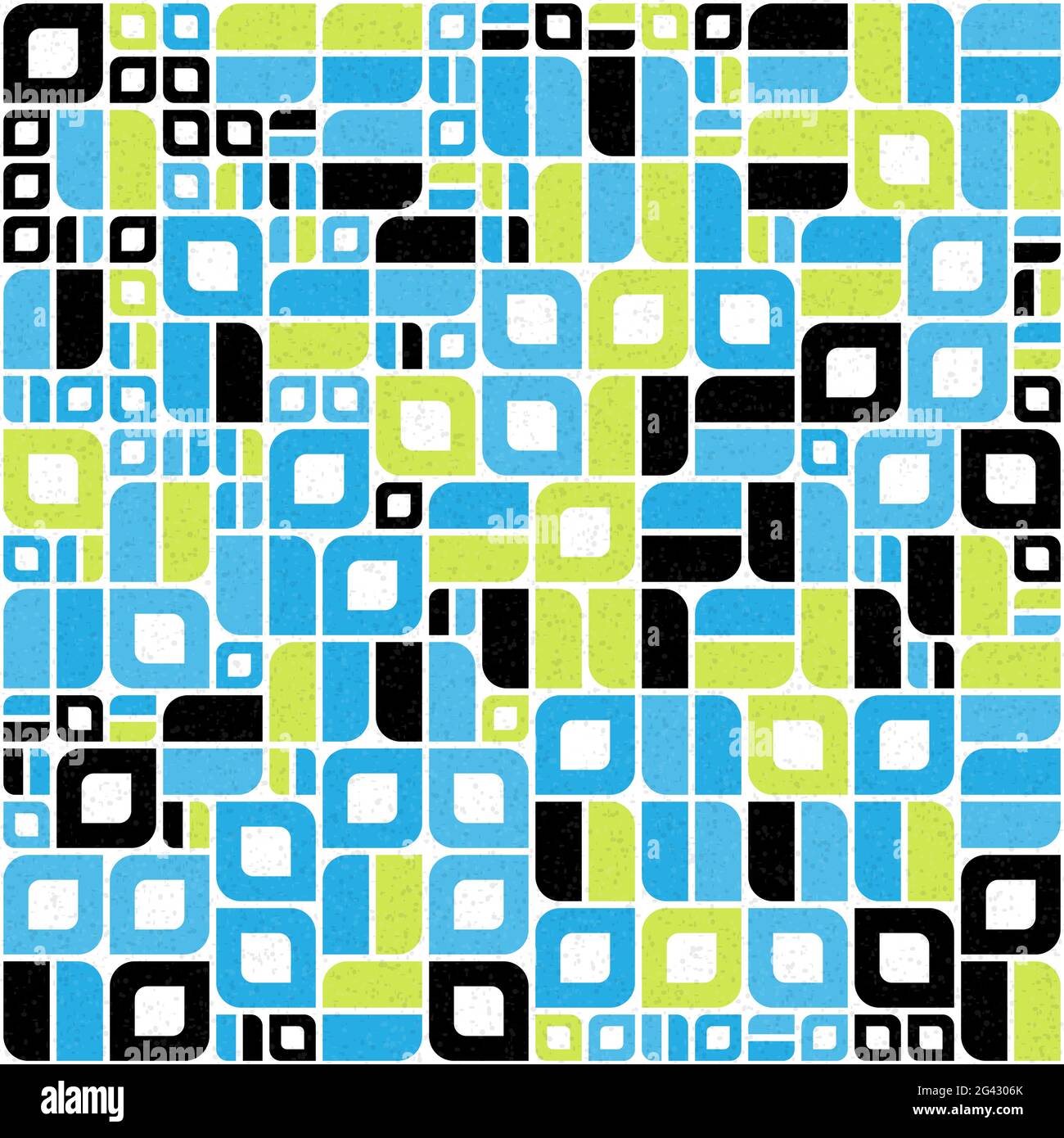 Abstract Geometrical generative computational art illustration Stock ...