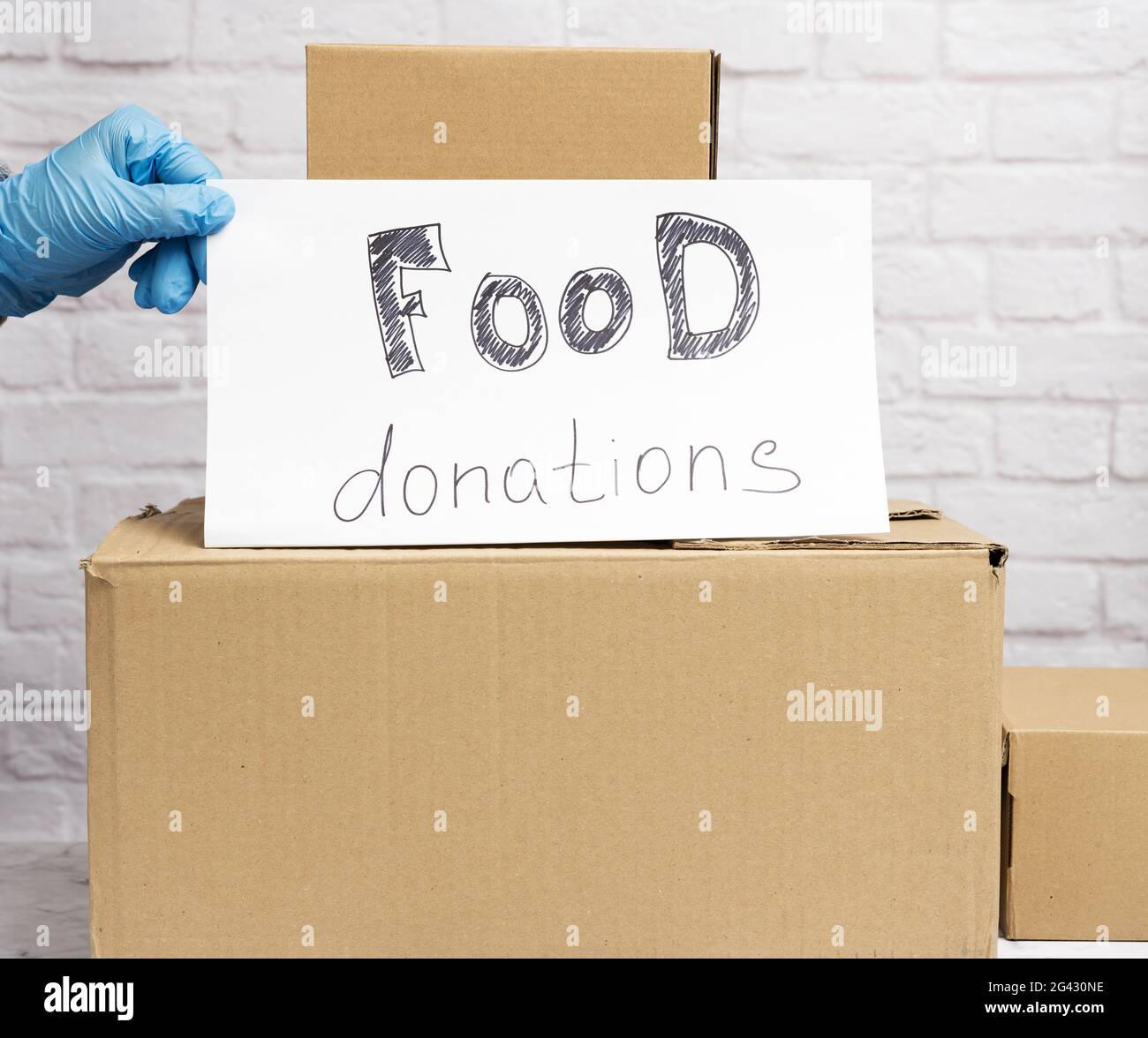 Donation boxes hi-res stock photography and images - Alamy