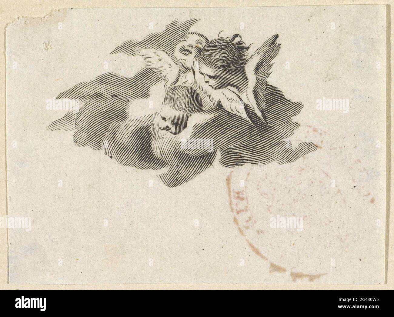 Three cherubs Stock Photo - Alamy