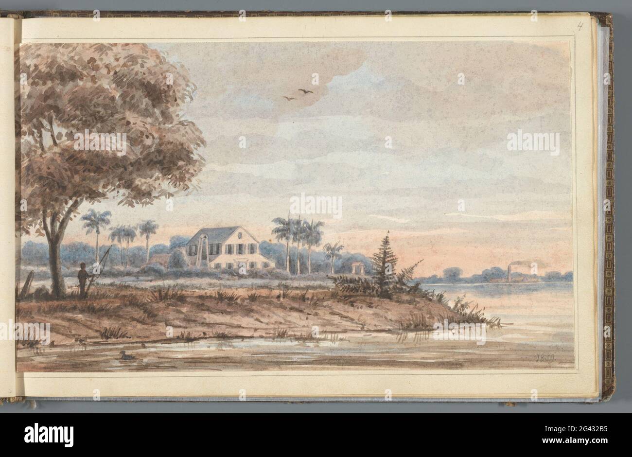 The Hernhutter Church on the Plantation Leliëndaal; The Hernhutter ...