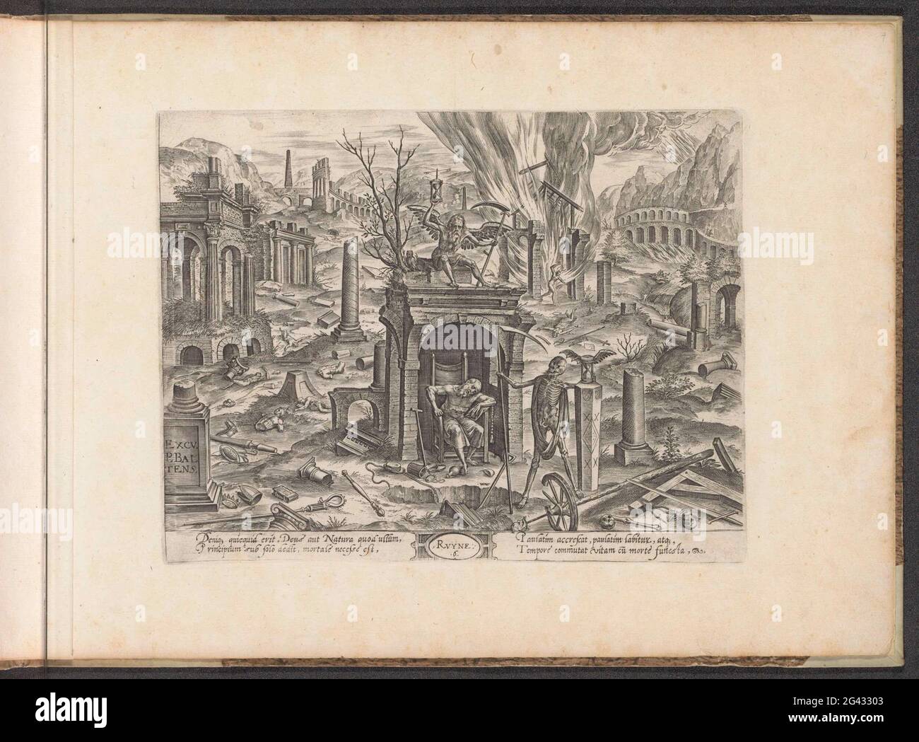 Age of 80 years to death; De Ruin; 5. Ruyne; Six ages of man / six ...