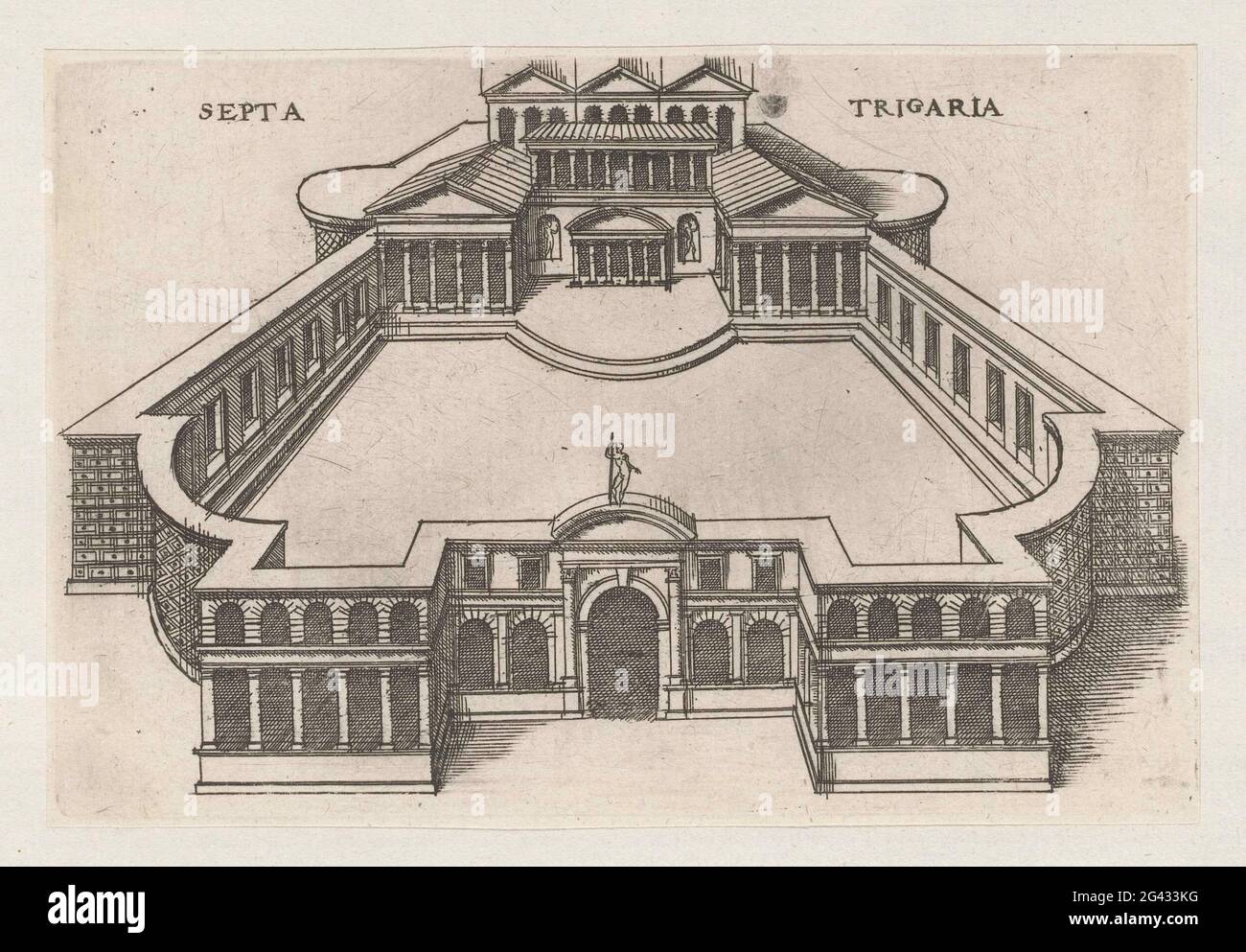 Septa Trigaria in Rome; Septa Trigaria; Livre des Edifes Antiques ...
