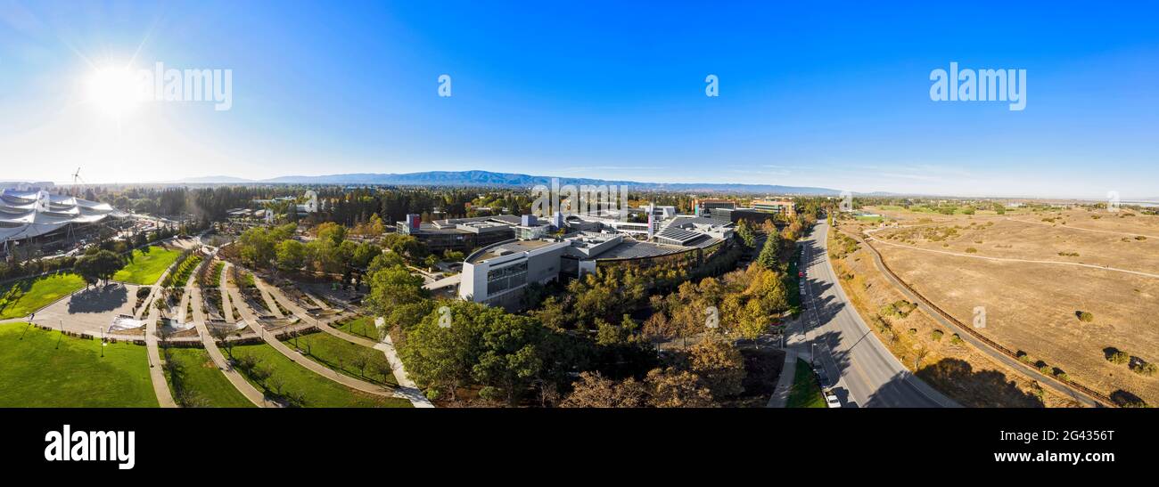 Googleplex aerial hi-res stock photography and images - Alamy
