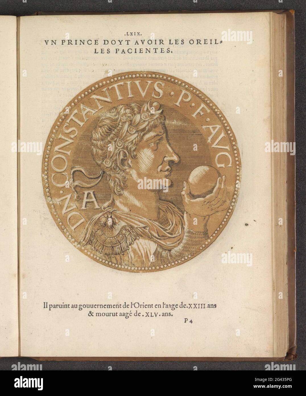 Portrait of emperor Constantius II; Les Images Presque de Tous les ...