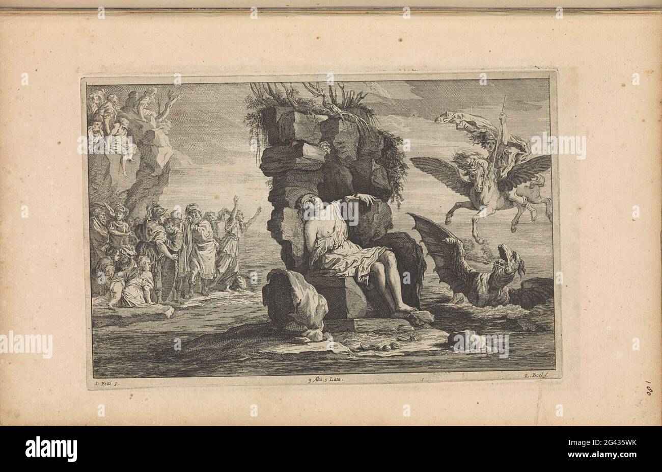 Perseus and Andromeda. Andromeda, the daughter of an Ethiopian king, is ...