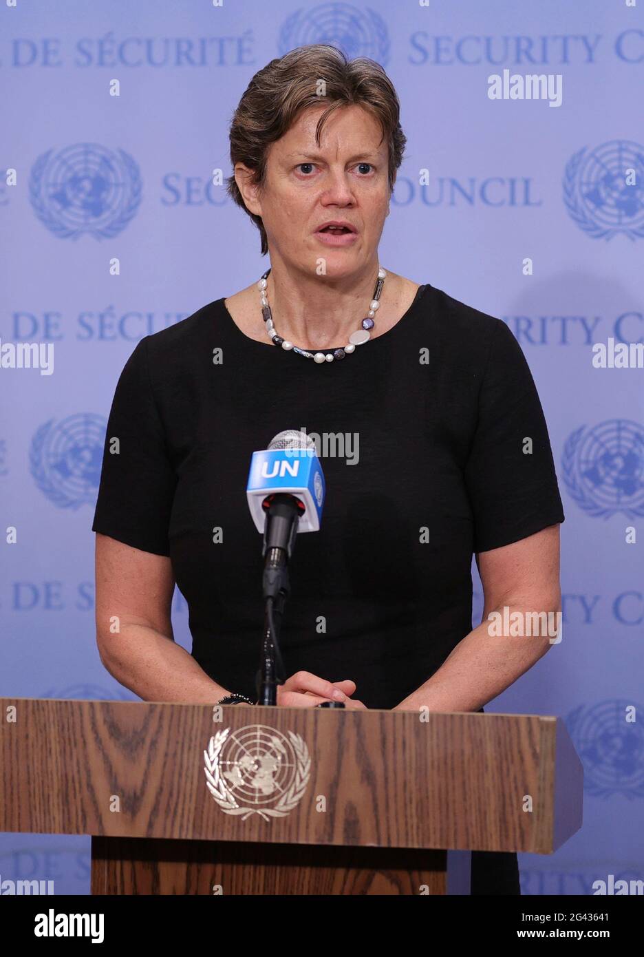 Barbara woodward united kingdom representative hi-res stock photography ...