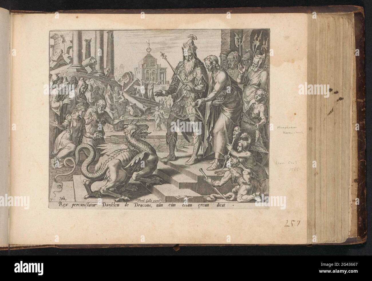 Daniel feeds the dragon; Van den Bel and den Draeck in Babel; History ...
