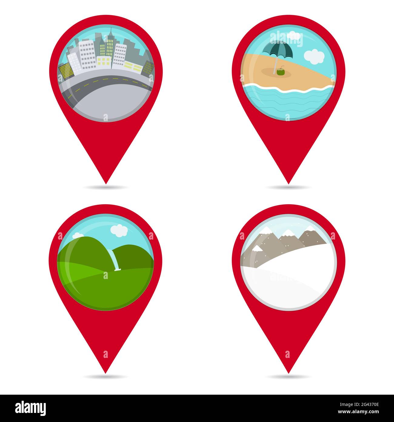 Field fields meadow land Stock Vector Images - Alamy