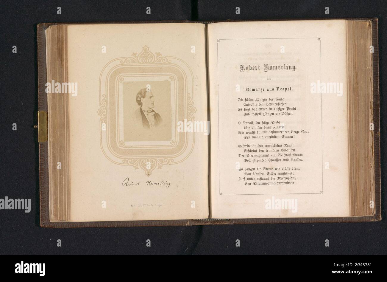 Portrait of robert hamperling Stock Photo - Alamy