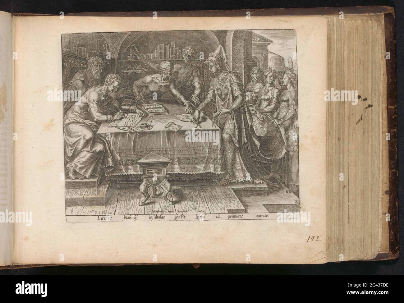 Izebel lets letters send to the elders and significance; From Achab and ...