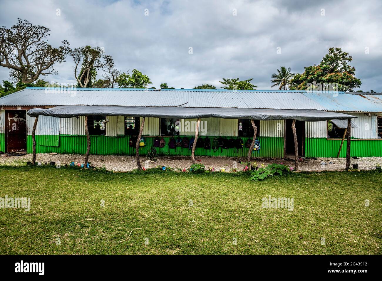 School on Efate, Vanuatu, South Pacific, Oceania Stock Photo - Alamy
