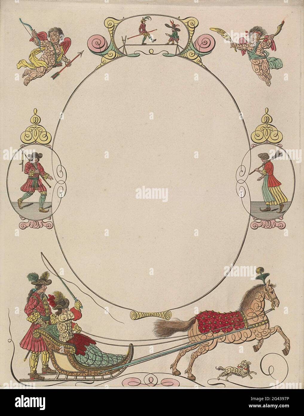 Greeting letter with Arrenslead. Greeting letter with unwritten ...